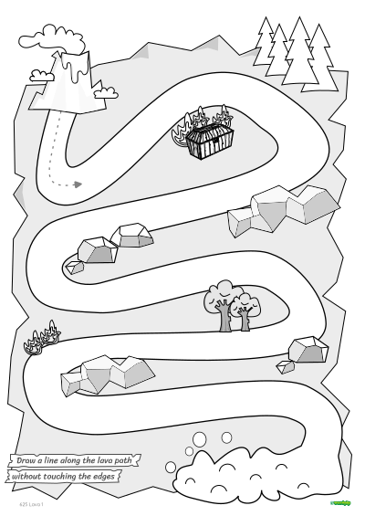 Keep between the lines: Lava 1