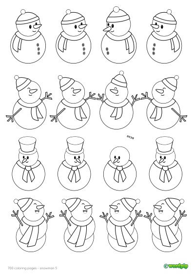 Coloring Pages - Christmas present