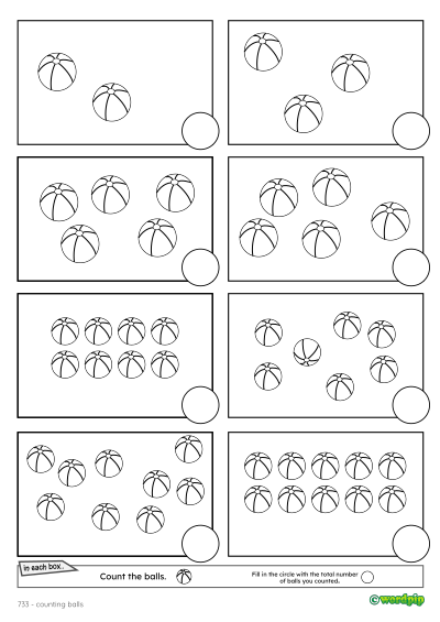 Counting - Count the Balls