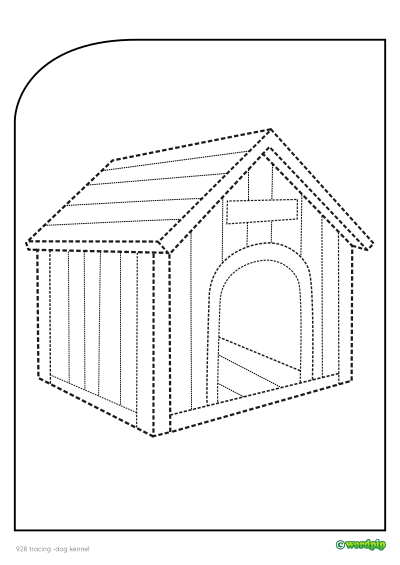 Tracing dog kennel