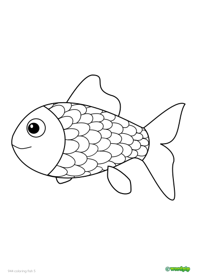 Coloring Pages - fish