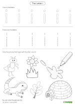 Letter i Worksheet 5