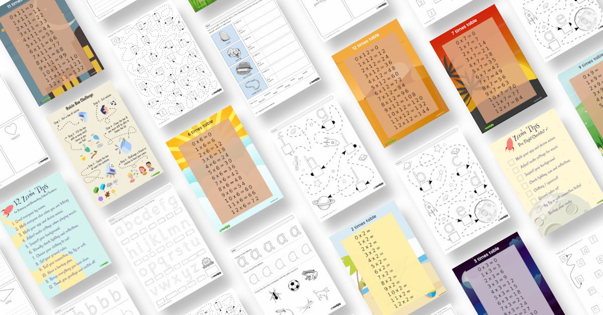 Free printable worksheets for pre-school, kindergarten, early years and ...