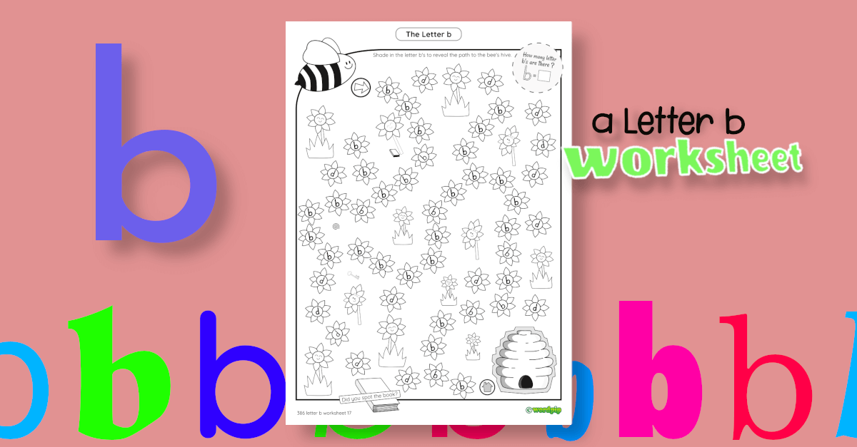 Letter b Worksheet 17