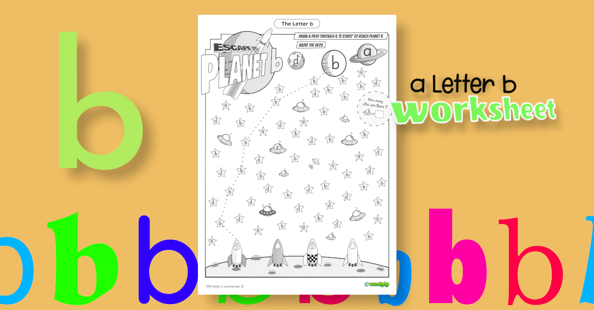 Letter b Worksheet 21