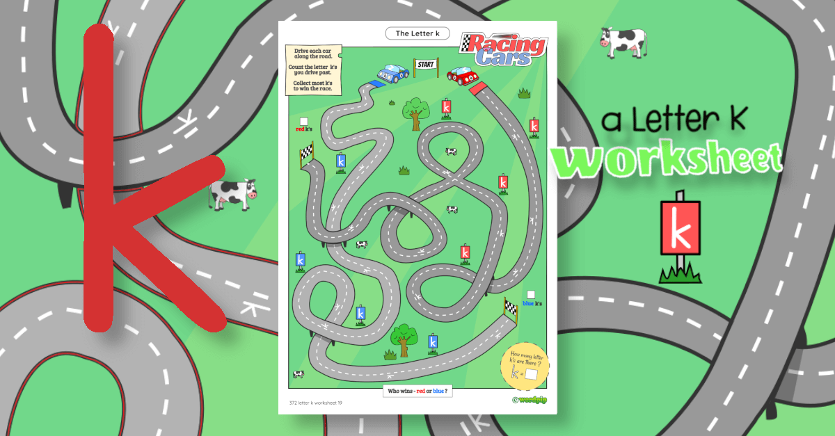 Letter k Worksheet 19