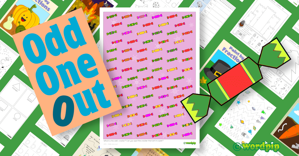 Odd One Out Cracker 2 - Tough Version