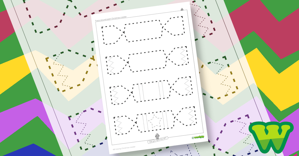 Tracing Christmas Crackers