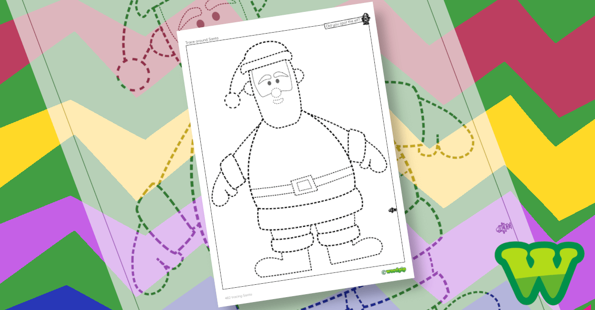 Tracing Santa